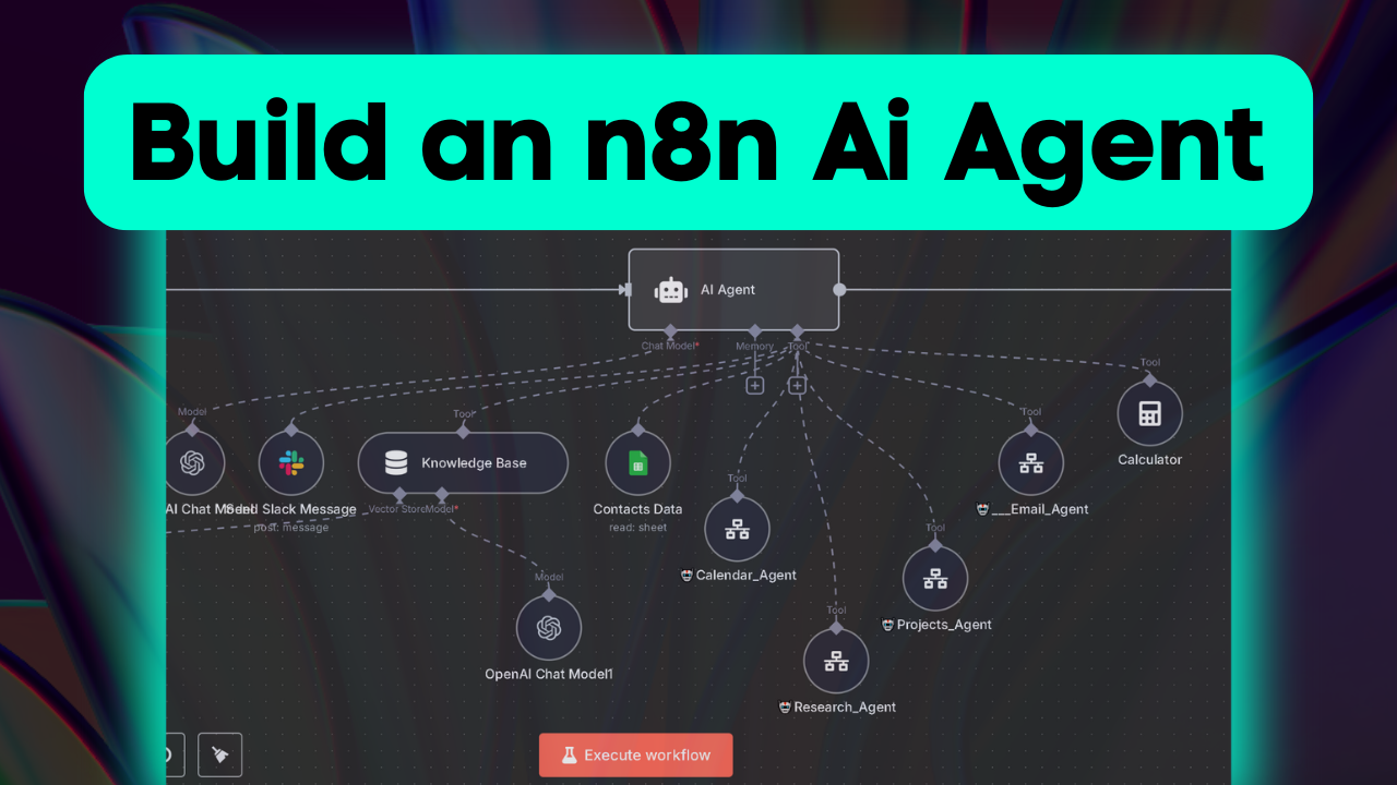 Build n8n AI Agents: AI Workflow Automations || Good Smart Idea